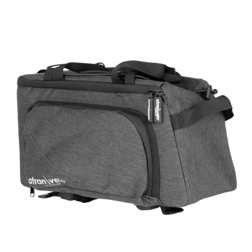 Bagagetaske Atran Velo Zap Top Bag AVS - Grå | Cykelgruppen.dk
