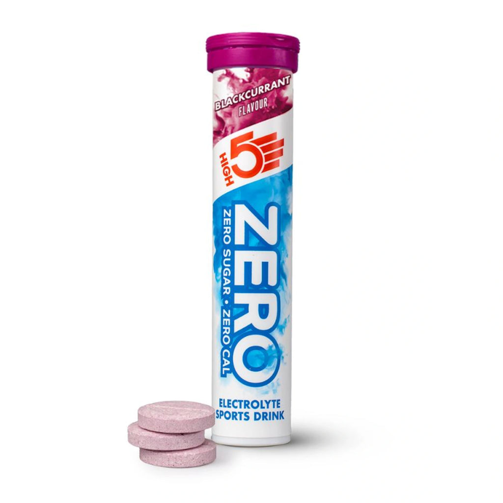 High5 Zero Tabs Blackcurrant | Elektrolytter | Cykelgruppen.dk