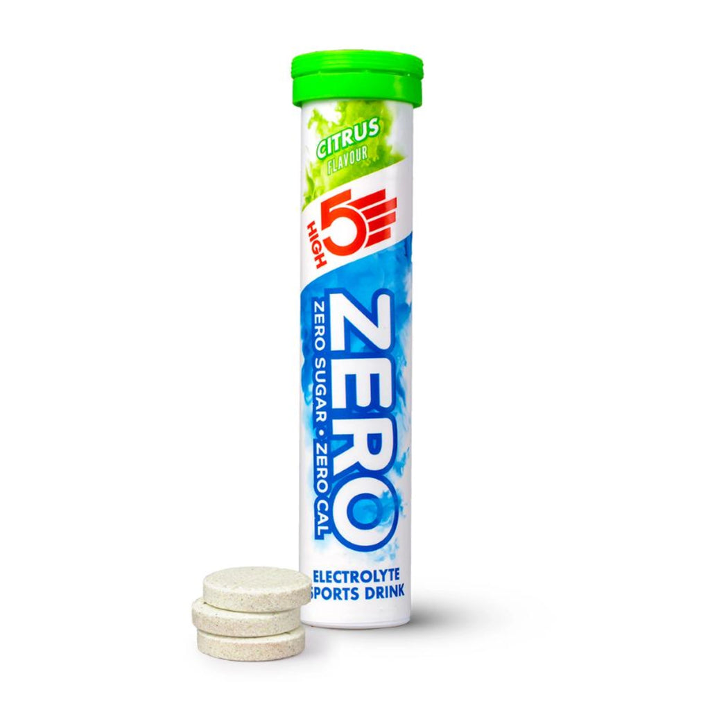 High5 Zero Tabs Citrus | Elektrolytter | Cykelgruppen.dk